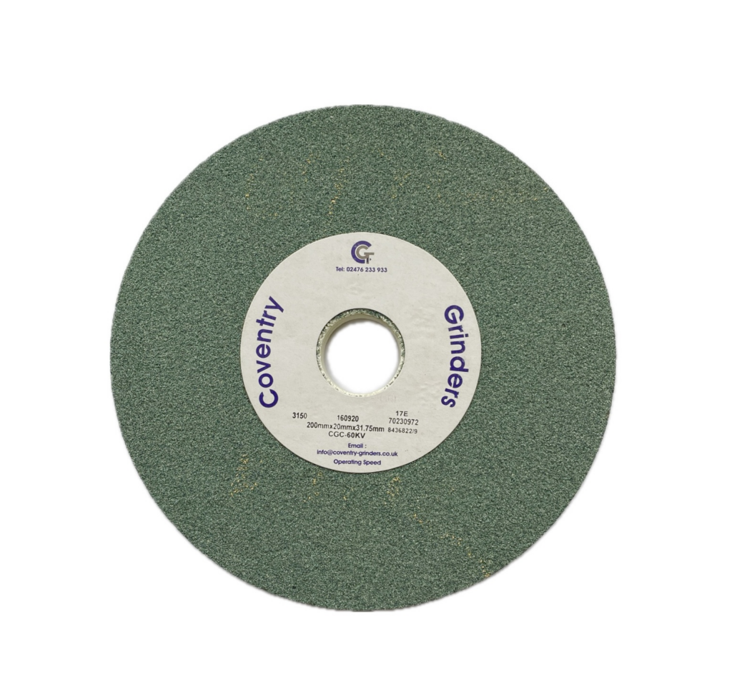 Green Silicon Carbide Grinding Wheels - Coventry Grinders | Gauge Plate ...