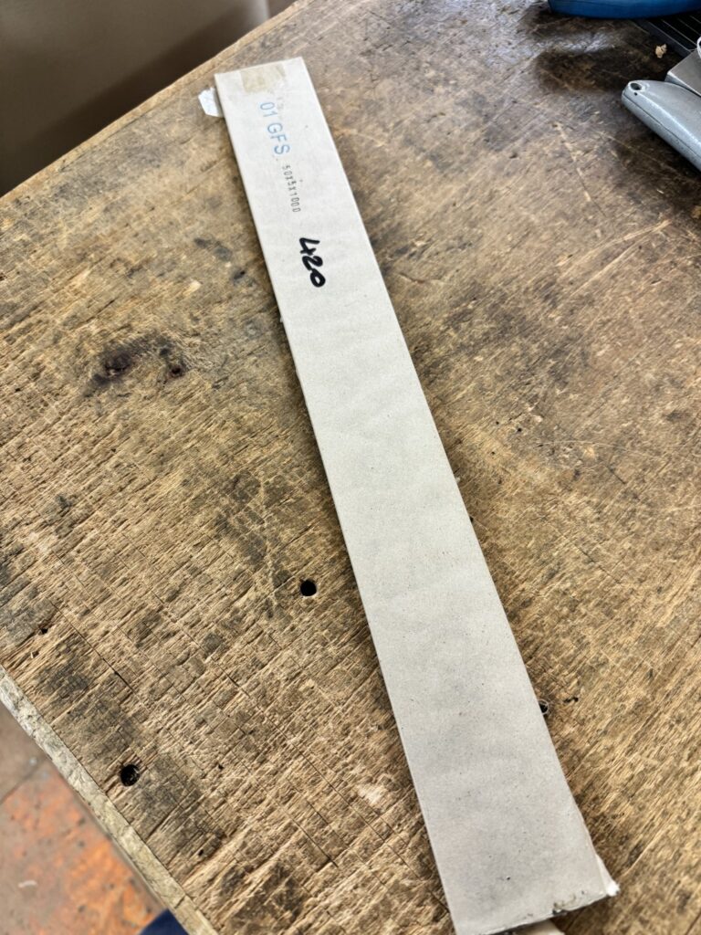 50 x 5 x 420mm Gauge Plate Off Cut - Coventry Grinders | Gauge Plate ...